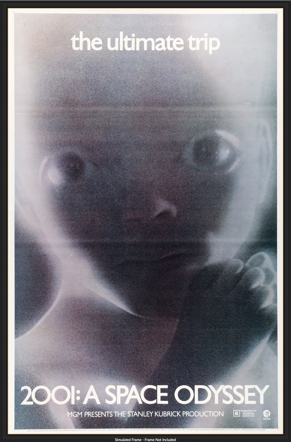 2001: A Space Odyssey (1968) Original One-Sheet Movie Poster - Original ...