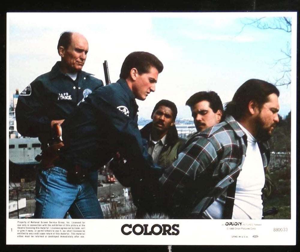 Colors (1988) Movie Still Photos - Set of 8 - Original Film Art ...