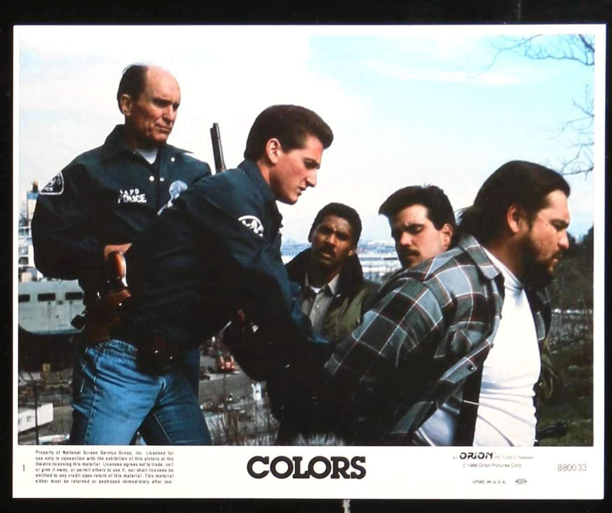 Colors (1988) Movie Still Photos - Set of 8 - Original Film Art ...