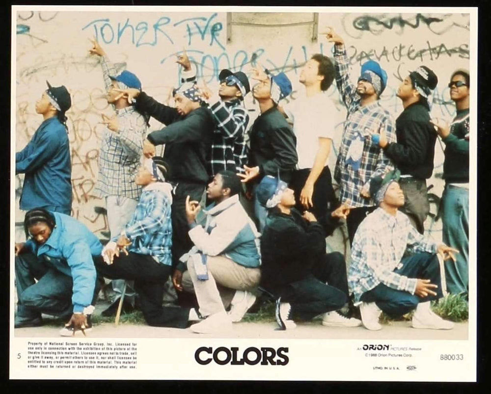 Colors (1988) Movie Still Photos - Set of 8 - Original Film Art ...