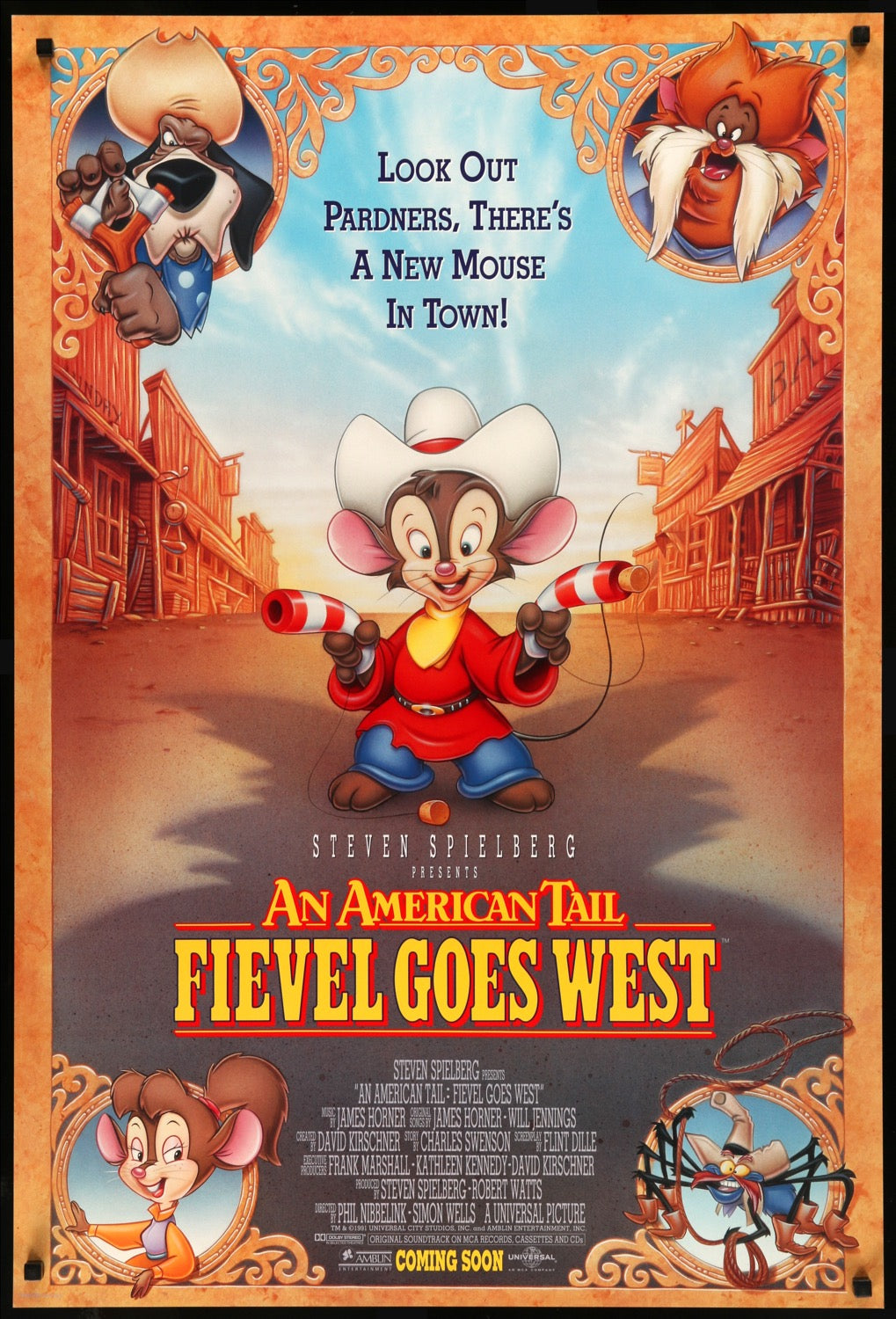 An American Tail Movie Poster
