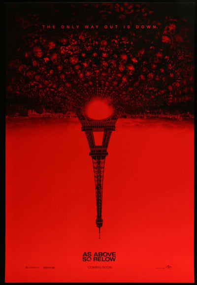 As Above, So Below (2014) Original One-Sheet Movie Poster - Original ...