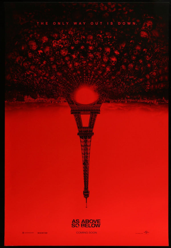 As Above, So Below (2014) Original One-Sheet Movie Poster - Original ...