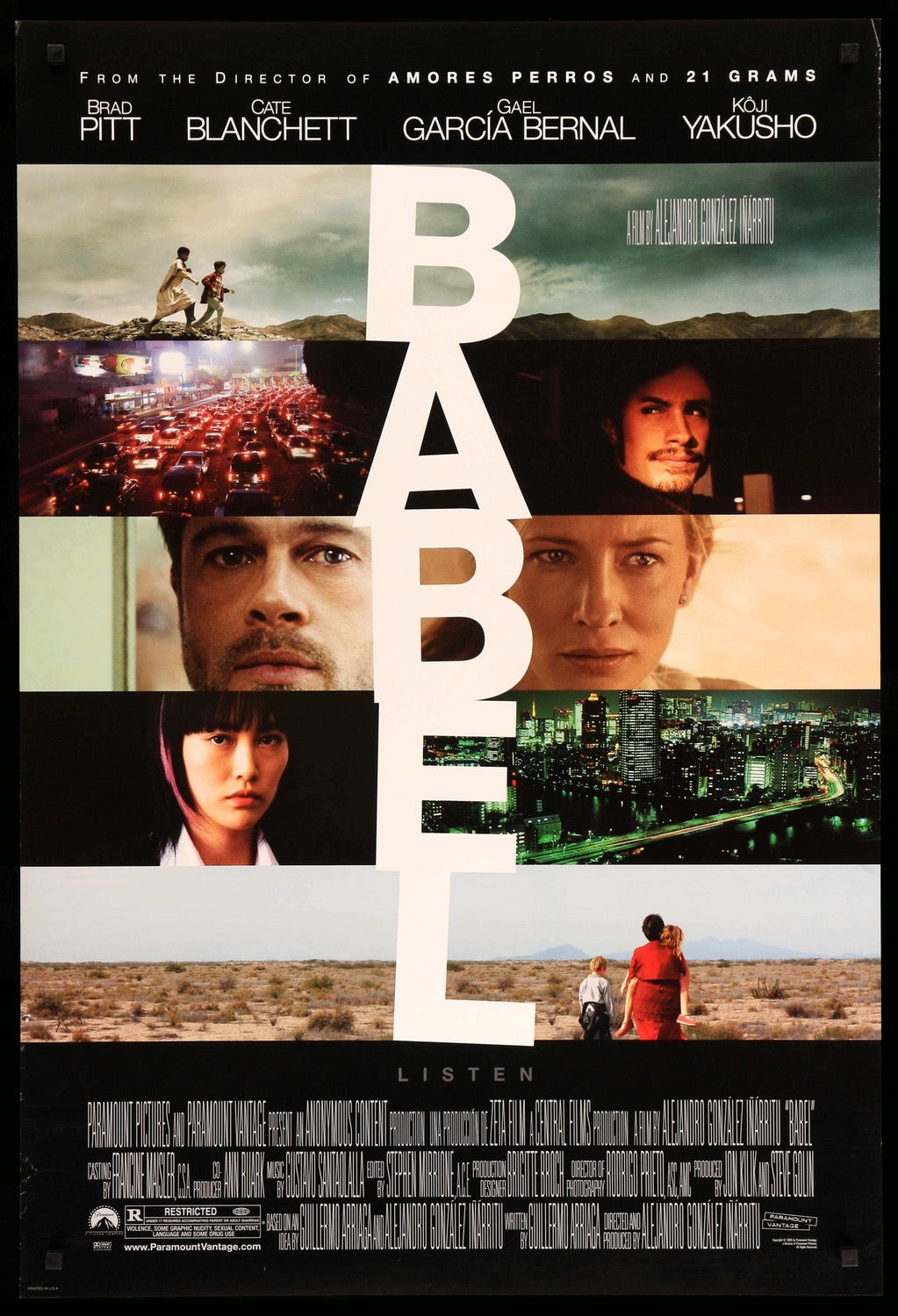 Babel (2006) Original One-Sheet Movie Poster - Original Film Art ...
