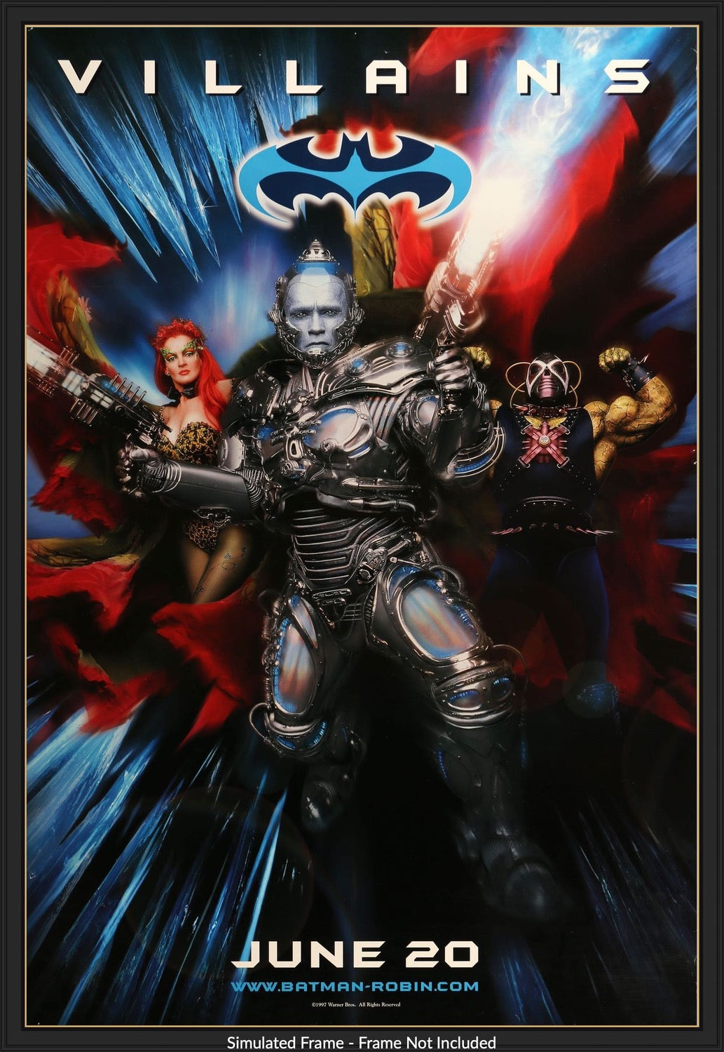 Batman and Robin (1997) Original One-Sheet Movie Poster - Original Film ...