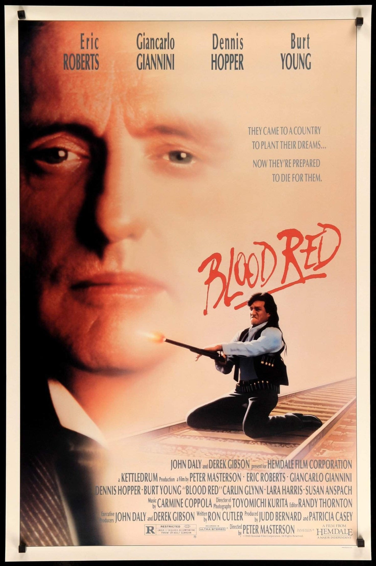 Blood Red (1989) Original One-Sheet Movie Poster - Original Film Art ...