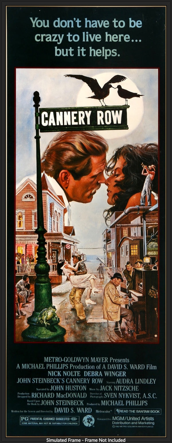 Cannery Row (1982) Original Insert Movie Poster - Original Film Art ...