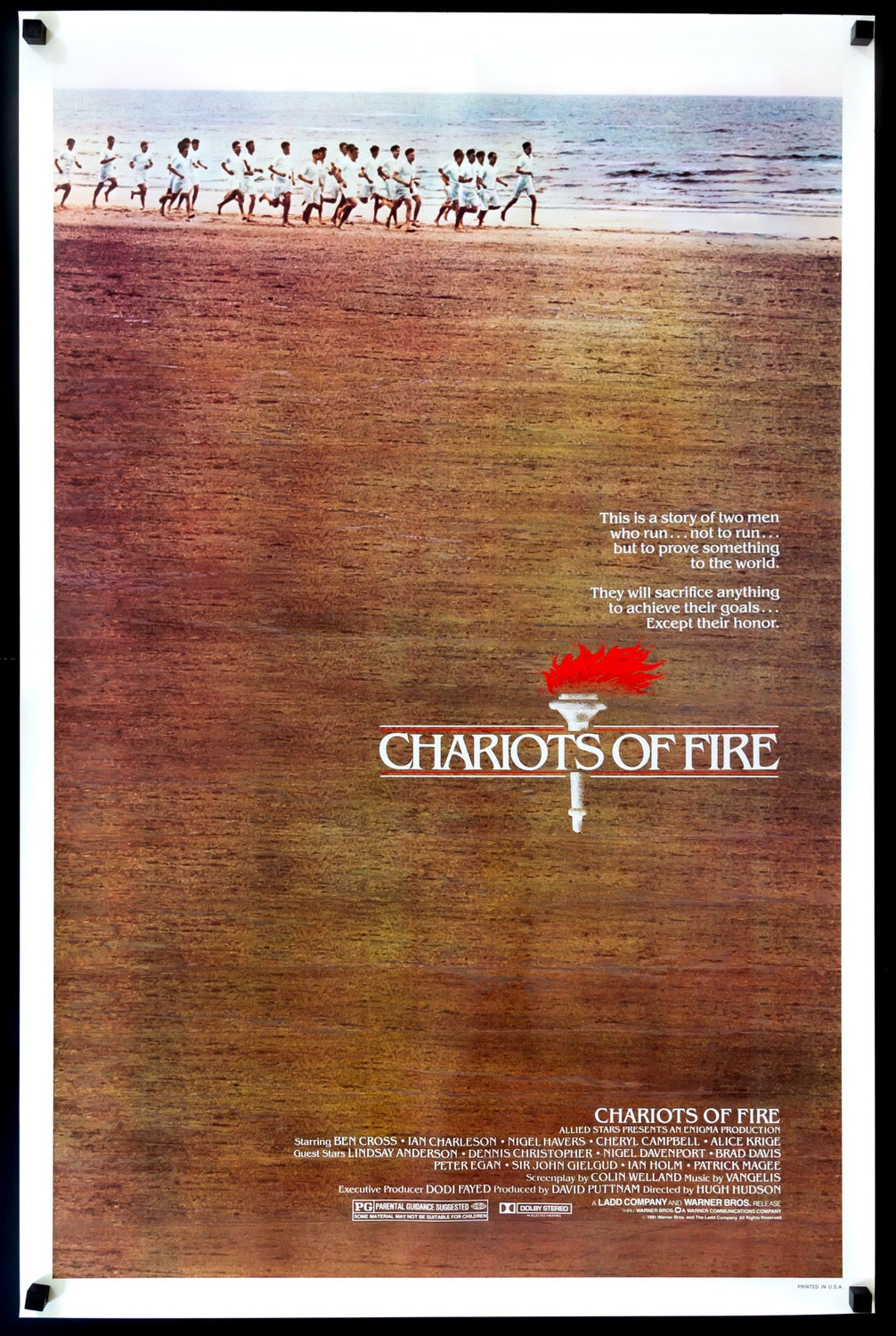 Chariots of Fire (1981) Original One-Sheet Movie Poster - Original Film ...