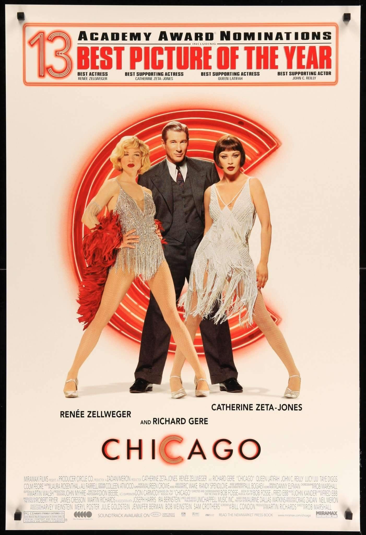 Chicago (2002) Original One-Sheet Movie Poster - Original Film Art ...
