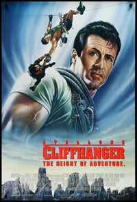Cliffhanger (1993) Original International One-Sheet Movie Poster ...