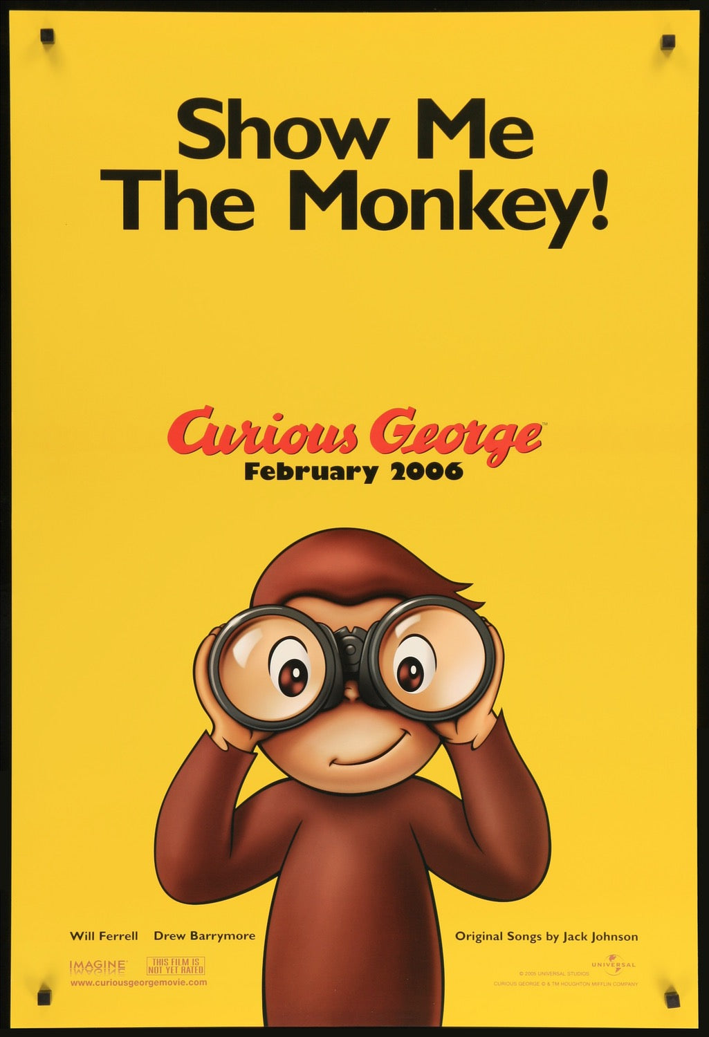 Curious George (2006) Original One-Sheet Movie Poster - Original Film ...