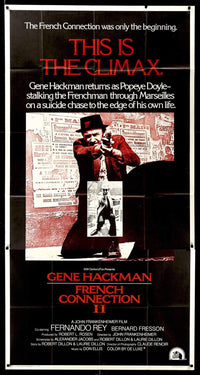 French Connection II (1975) Original Three-Sheet Movie Poster ...