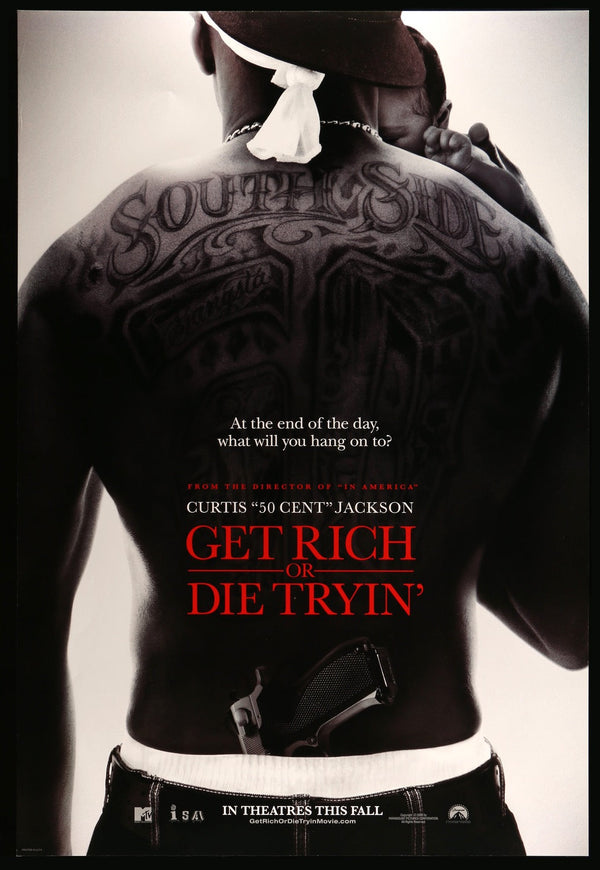 Get Rich or Die Tryin' (2005) Original One-Sheet Movie Poster ...