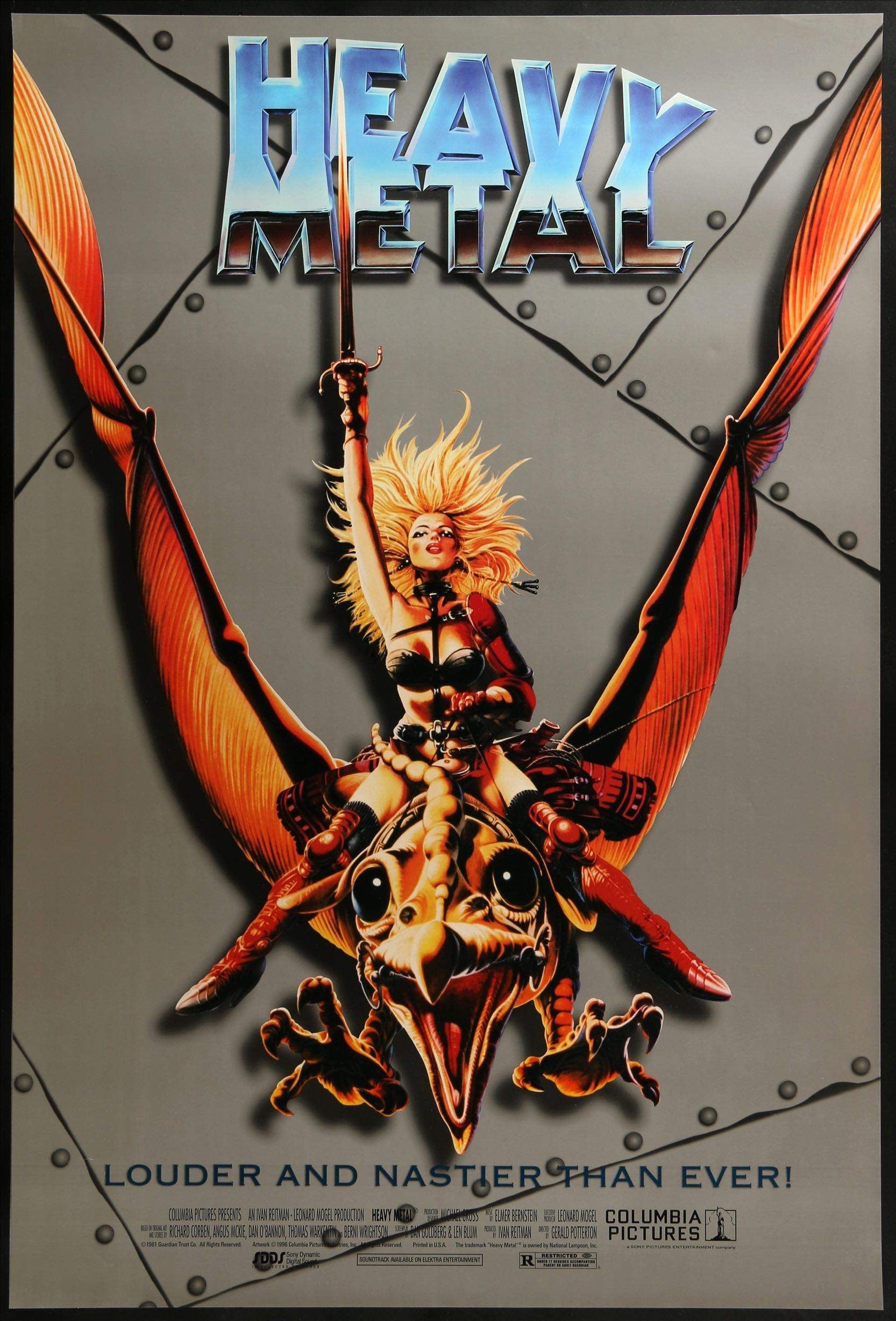 Heavy Metal (1981) Original R96 One-Sheet Movie Poster - Original Film ...