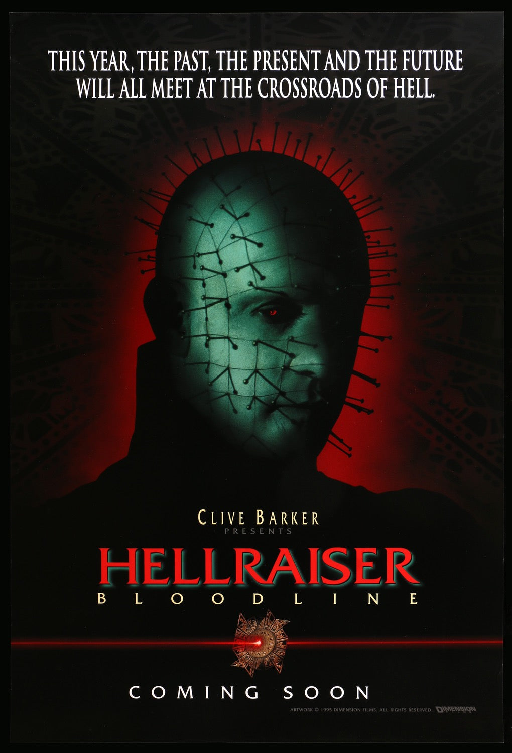 Hellraiser - Bloodline (1996) Original One-Sheet Movie Poster - Original Film Art - Vintage ...