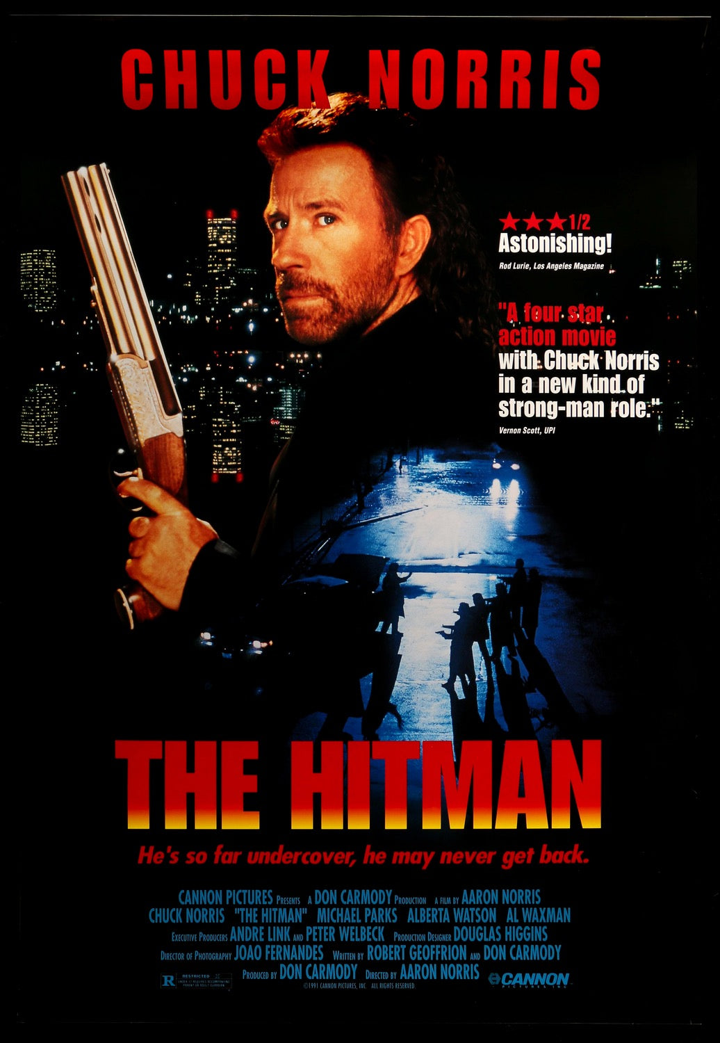The Hitman (1991) Original One-Sheet Movie Poster - Original Film Art ...