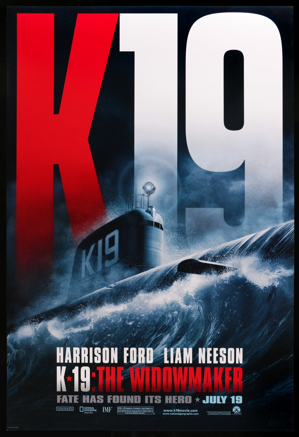 K-19 The Widowmaker (2002) Original One-Sheet Movie Poster - Original ...