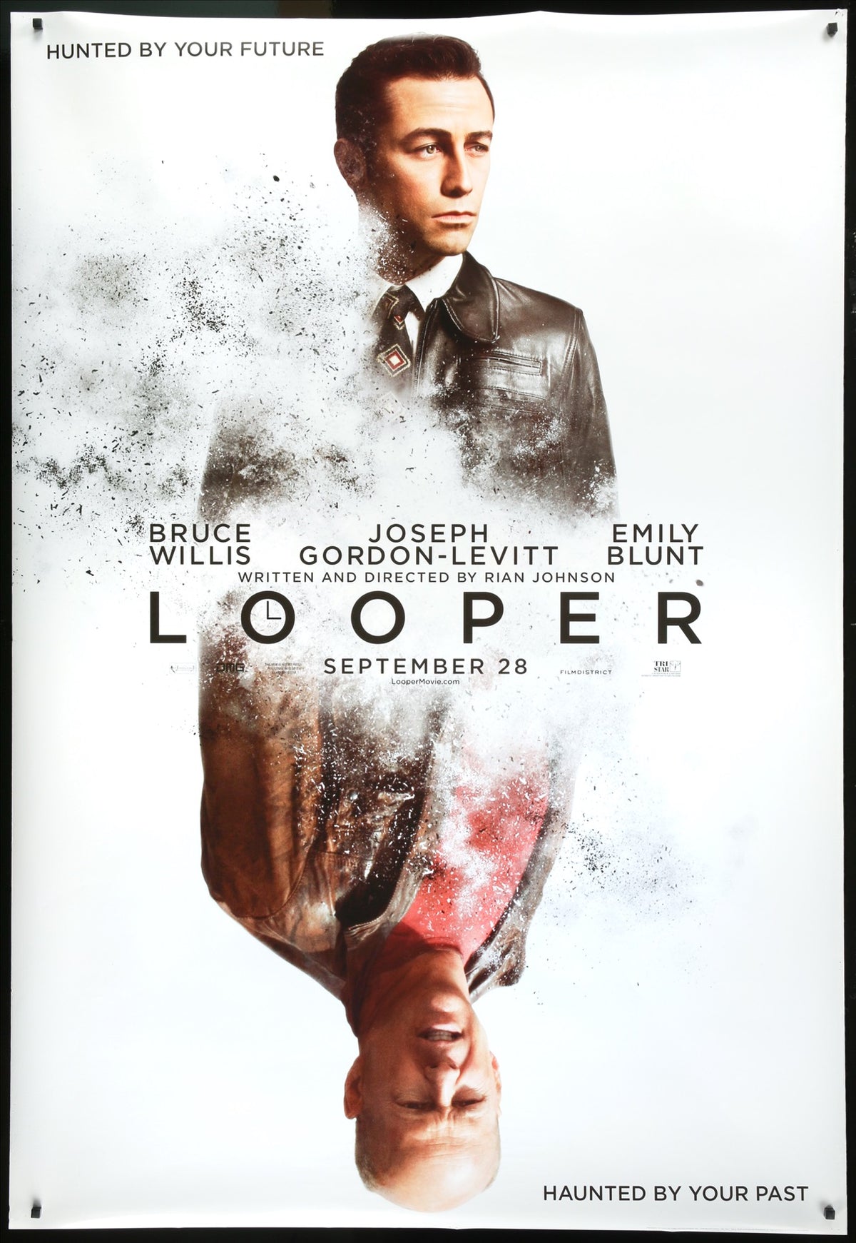 Looper (2012) Original Bus Stop Movie Poster - Original Film Art ...