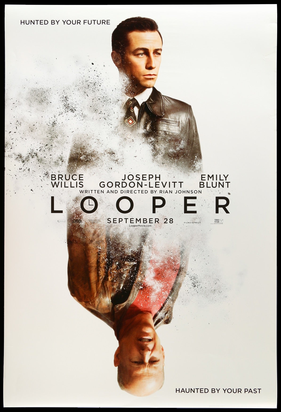 Looper (2012) Original One-Sheet Movie Poster - Original Film Art - Vintage Movie Posters