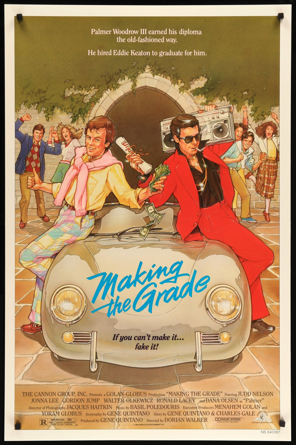 Making the Grade (1984) Original One-Sheet Movie Poster - Original Film ...