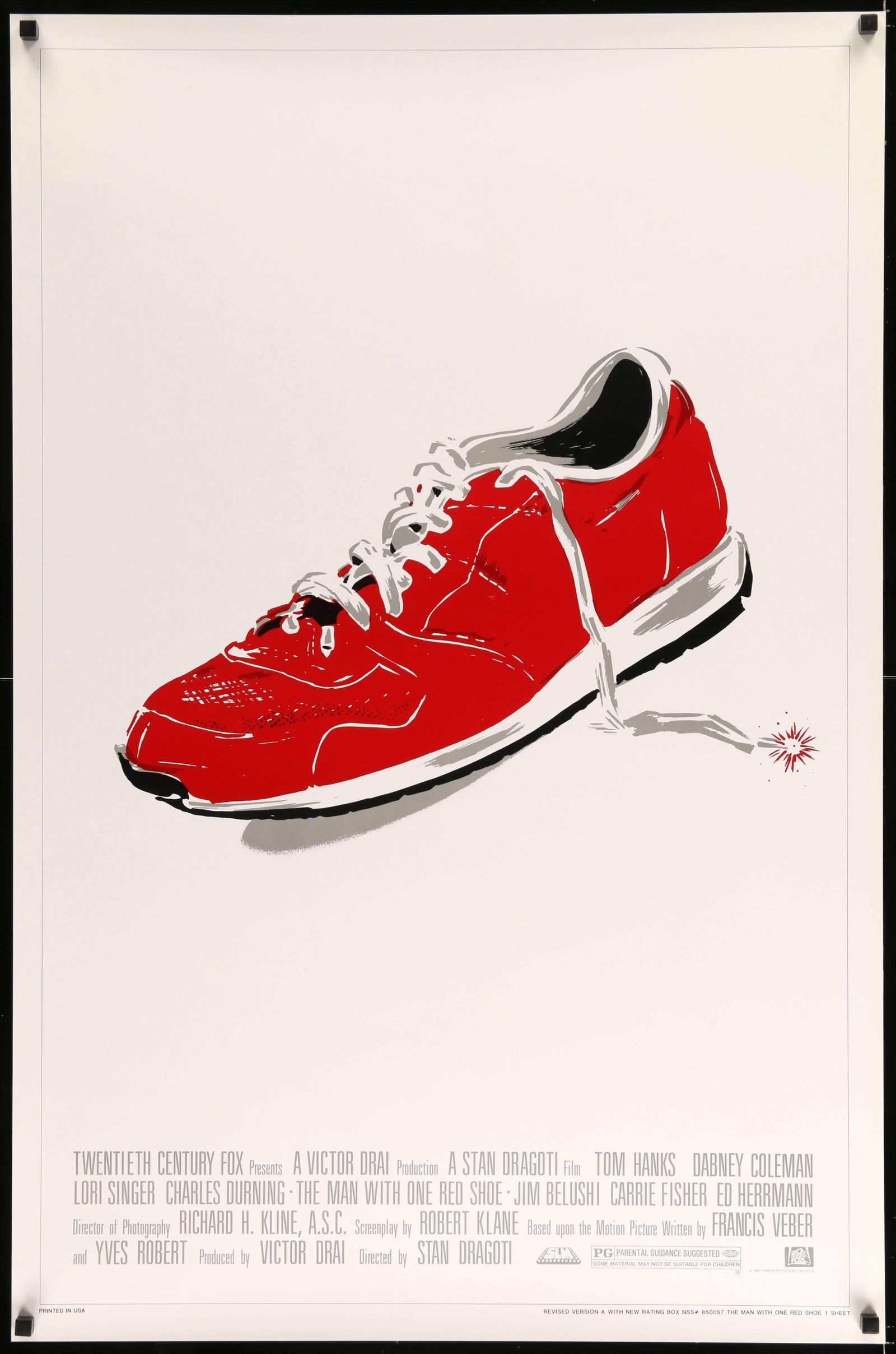 Man With One Red Shoe (1985) Original One-Sheet Movie Poster - Original ...