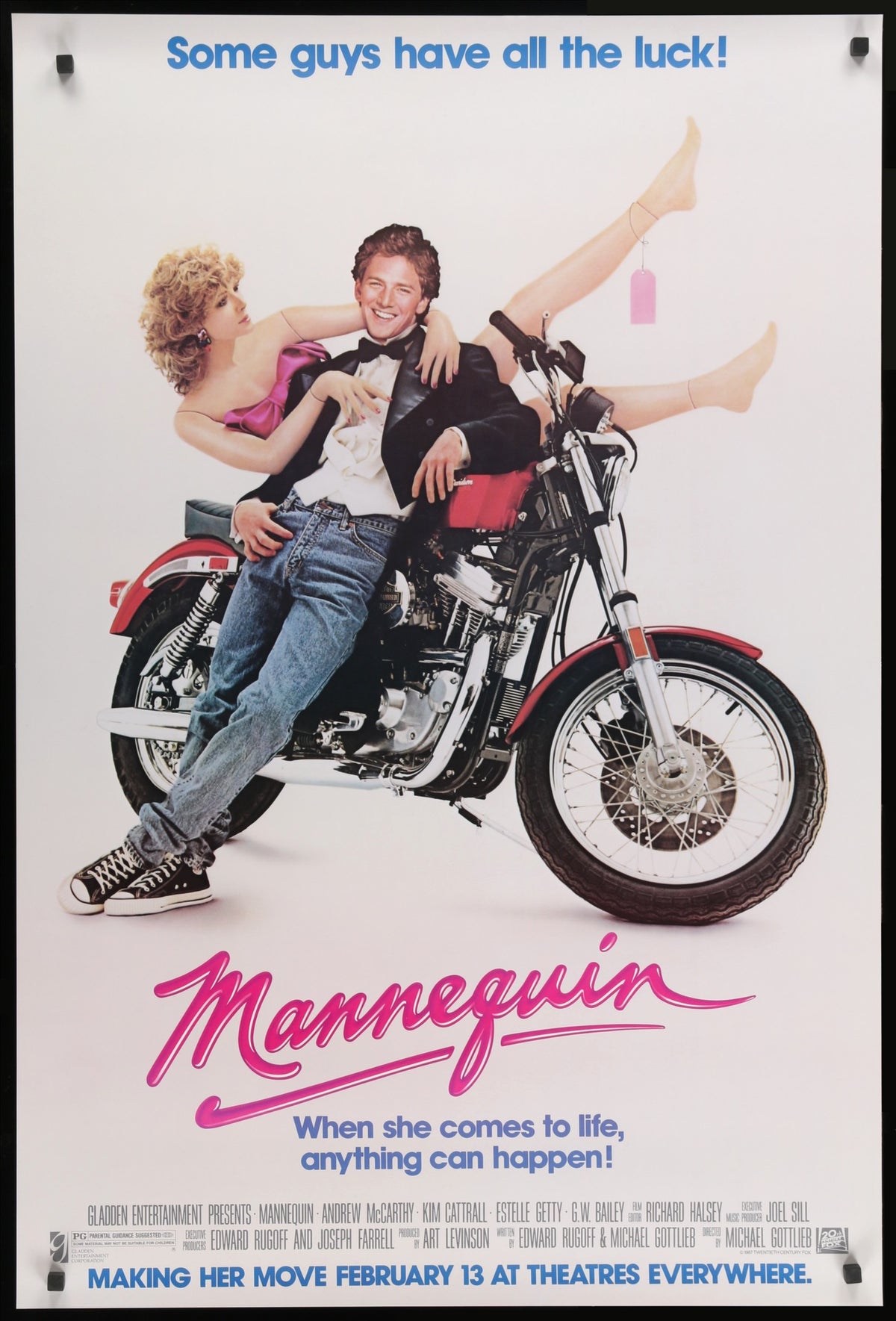 Mannequin (1987) Original One-Sheet Movie Poster - Original Film Art ...