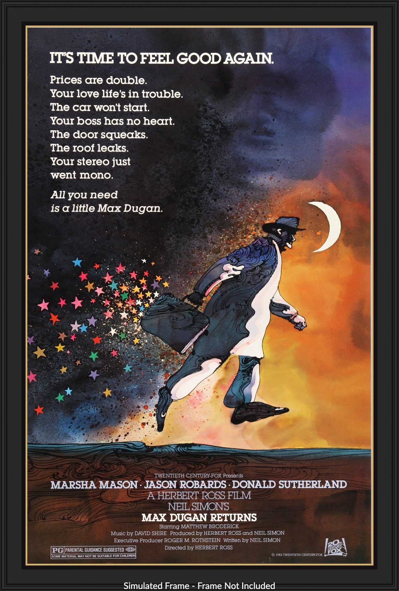Max Dugan Returns (1983) Original Thirty by Forty Movie Poster ...