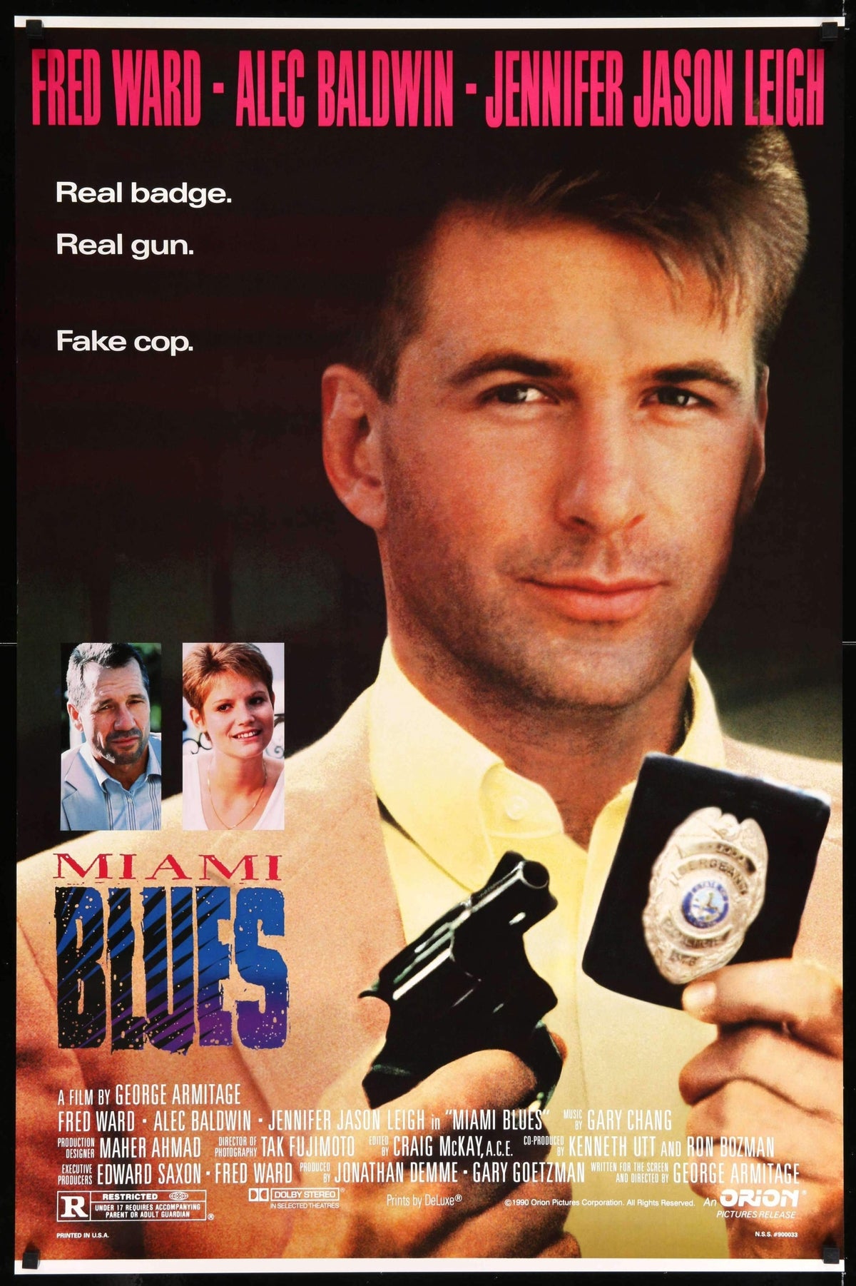 Miami Blues (1990) Original One-Sheet Movie Poster - Original Film Art ...
