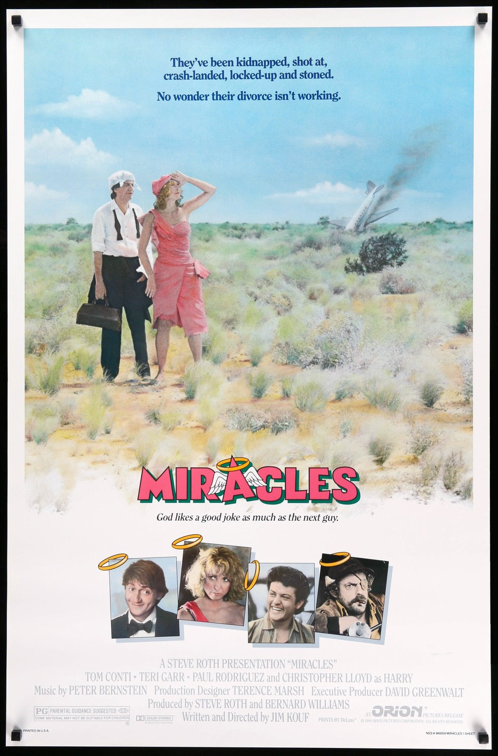 Miracles (1986) Original One-Sheet Movie Poster - Original Film Art ...