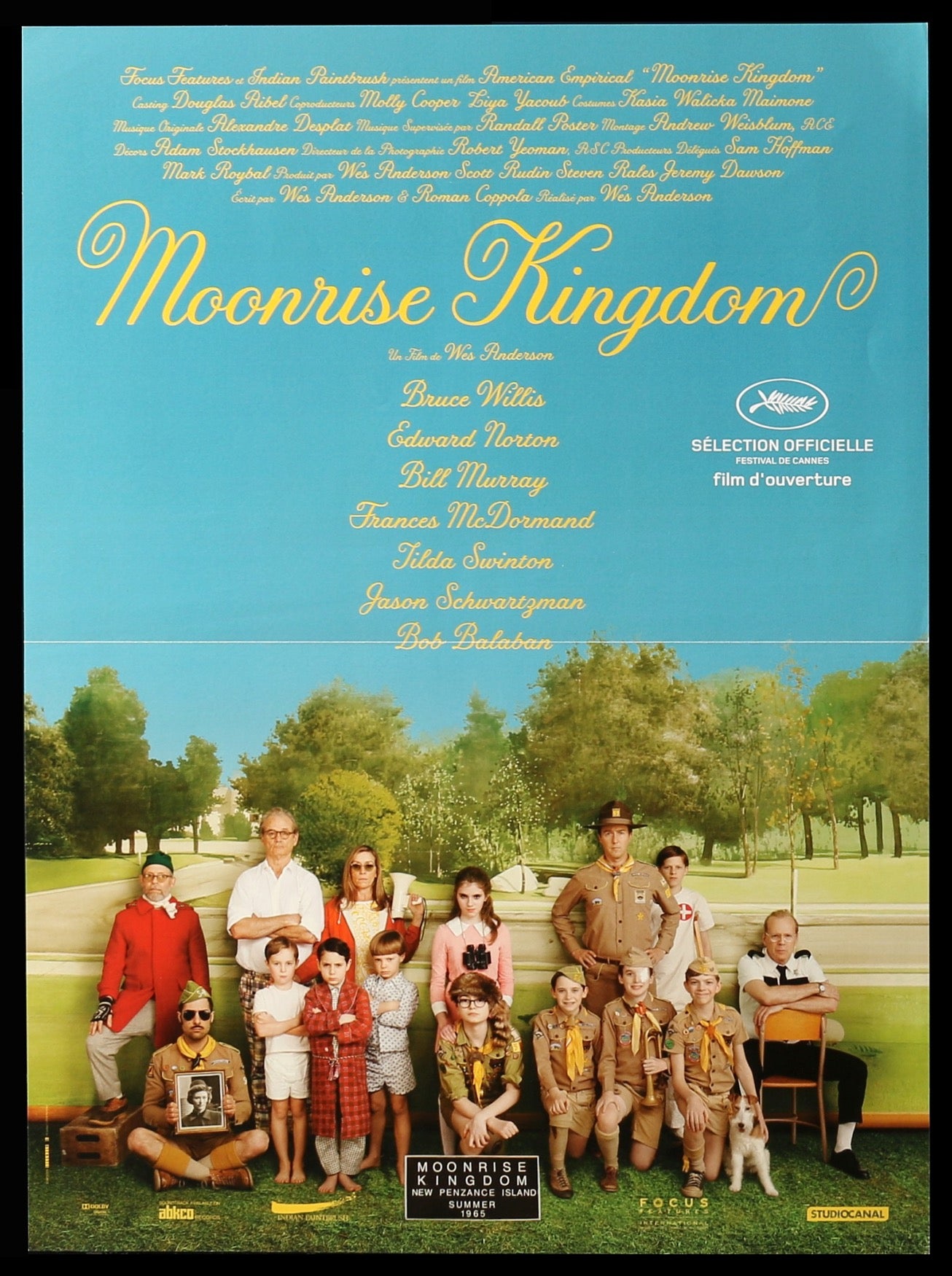 Wes Anderson Moonrise Kingdom Poster