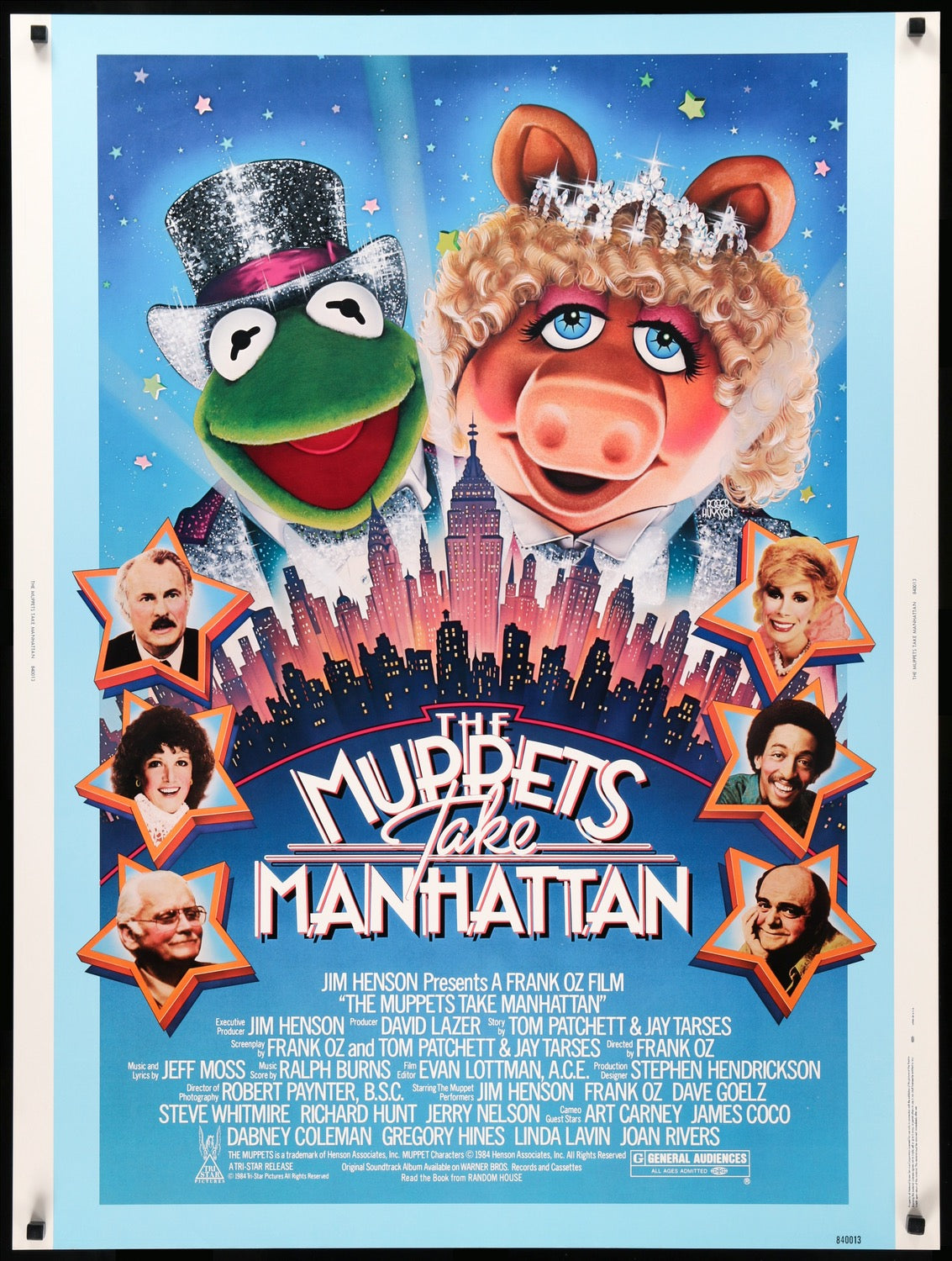 The Muppets Take Manhattan (1984) Original Thirty by Forty Movie Poster ...