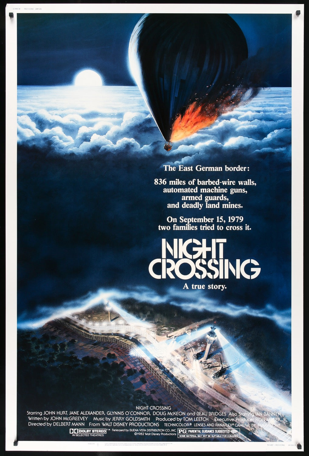 Night Crossing (1982) Original Forty by Sixty Movie Poster - Original ...
