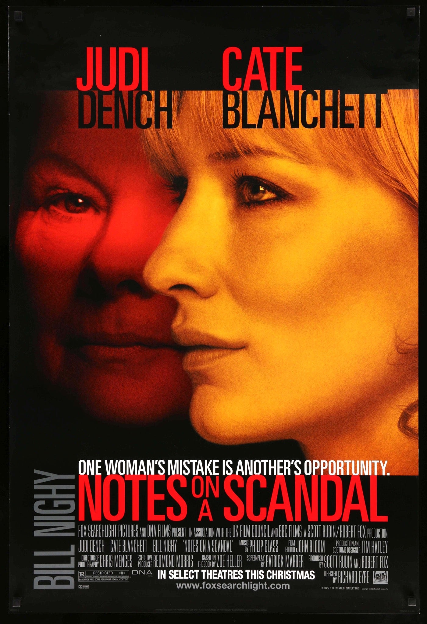 Notes on a Scandal (2006) Original One-Sheet Movie Poster - Original ...