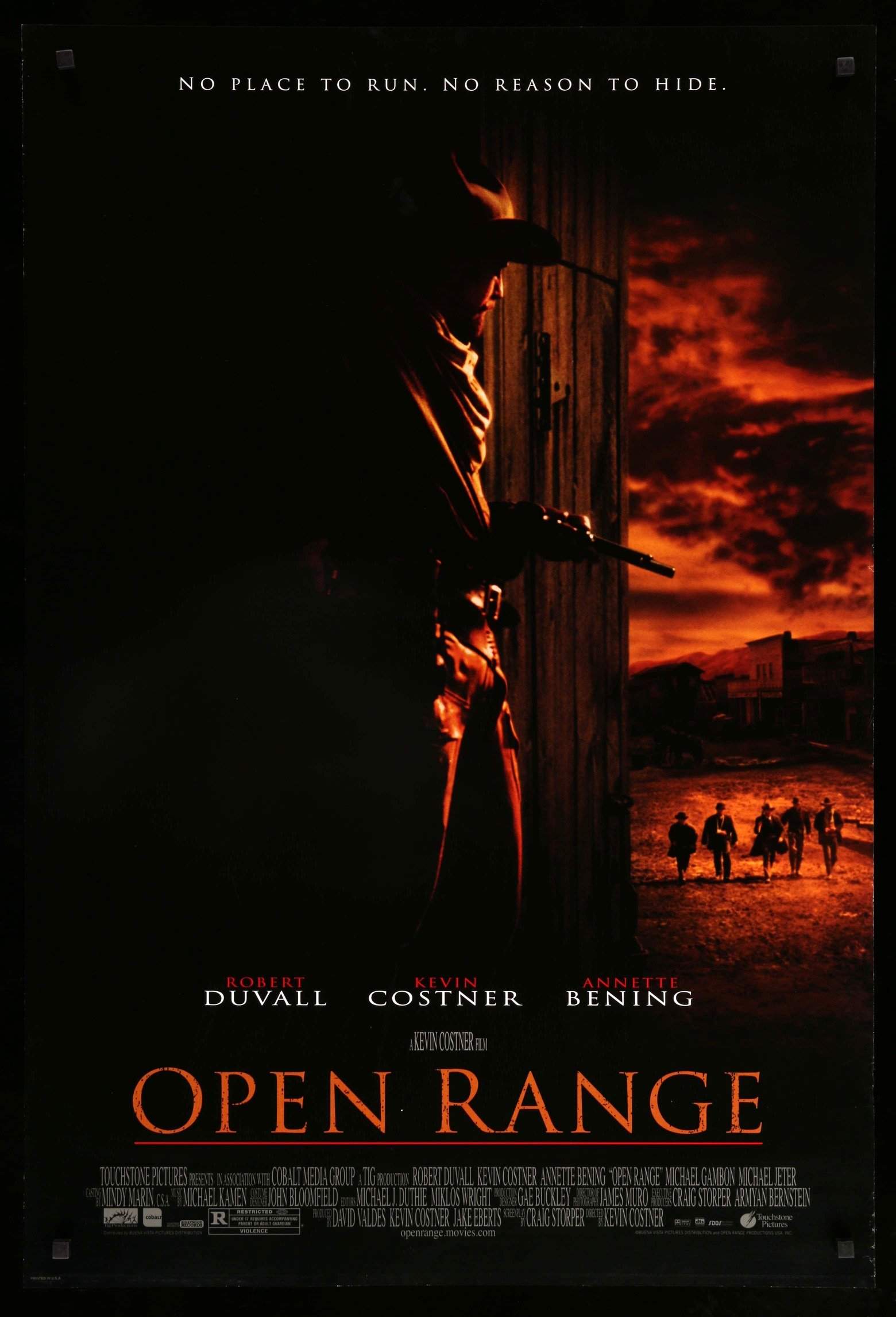 Open Range (2003) One-Sheet Movie Poster - Original Film Art - Vintage Movie Posters