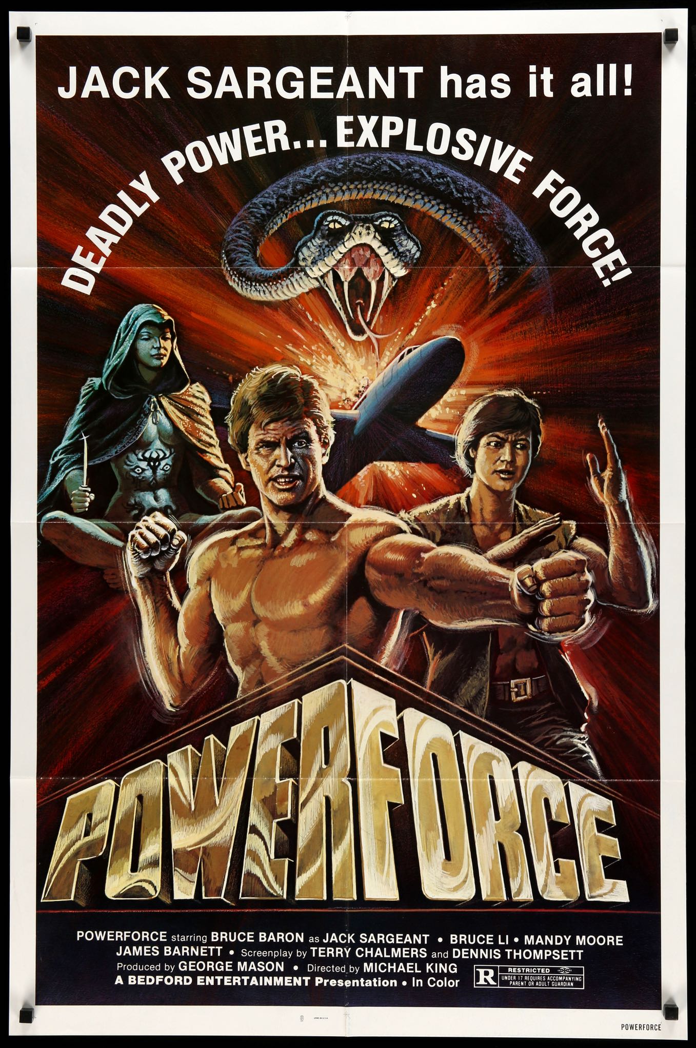Powerforce (1982) Original One-Sheet Movie Poster - Original Film Art ...