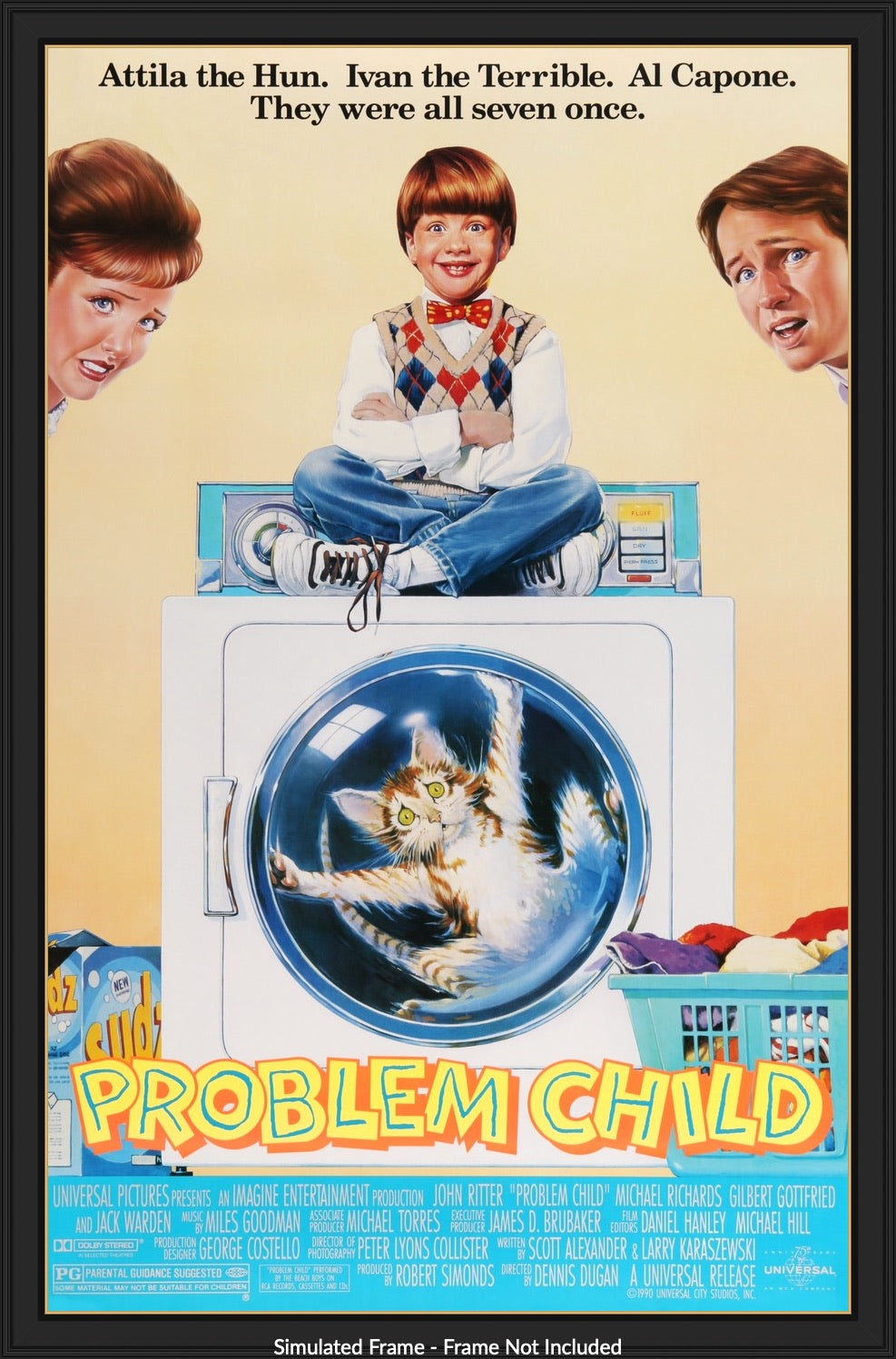 Problem Child (1990) Original One-Sheet Movie Poster - Original Film ...