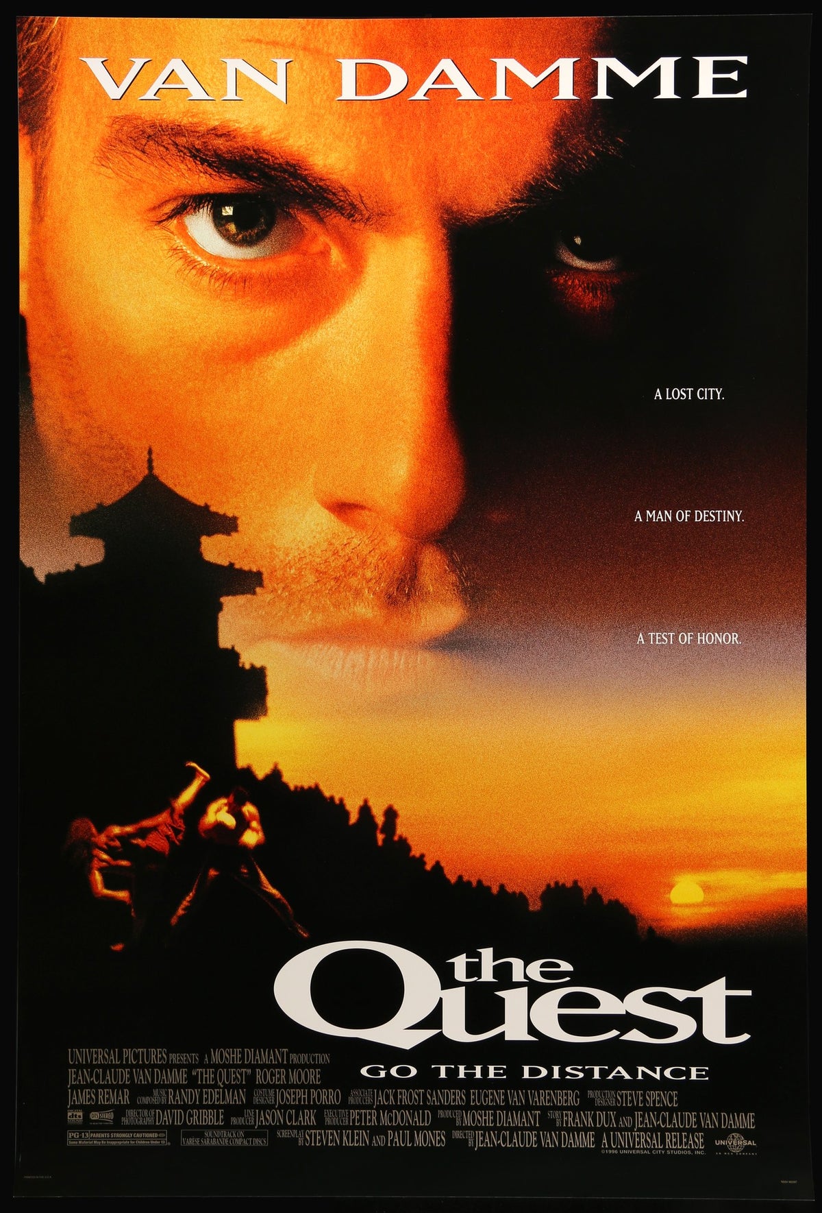 The Quest (1996) Original One-Sheet Movie Poster - Original Film Art ...