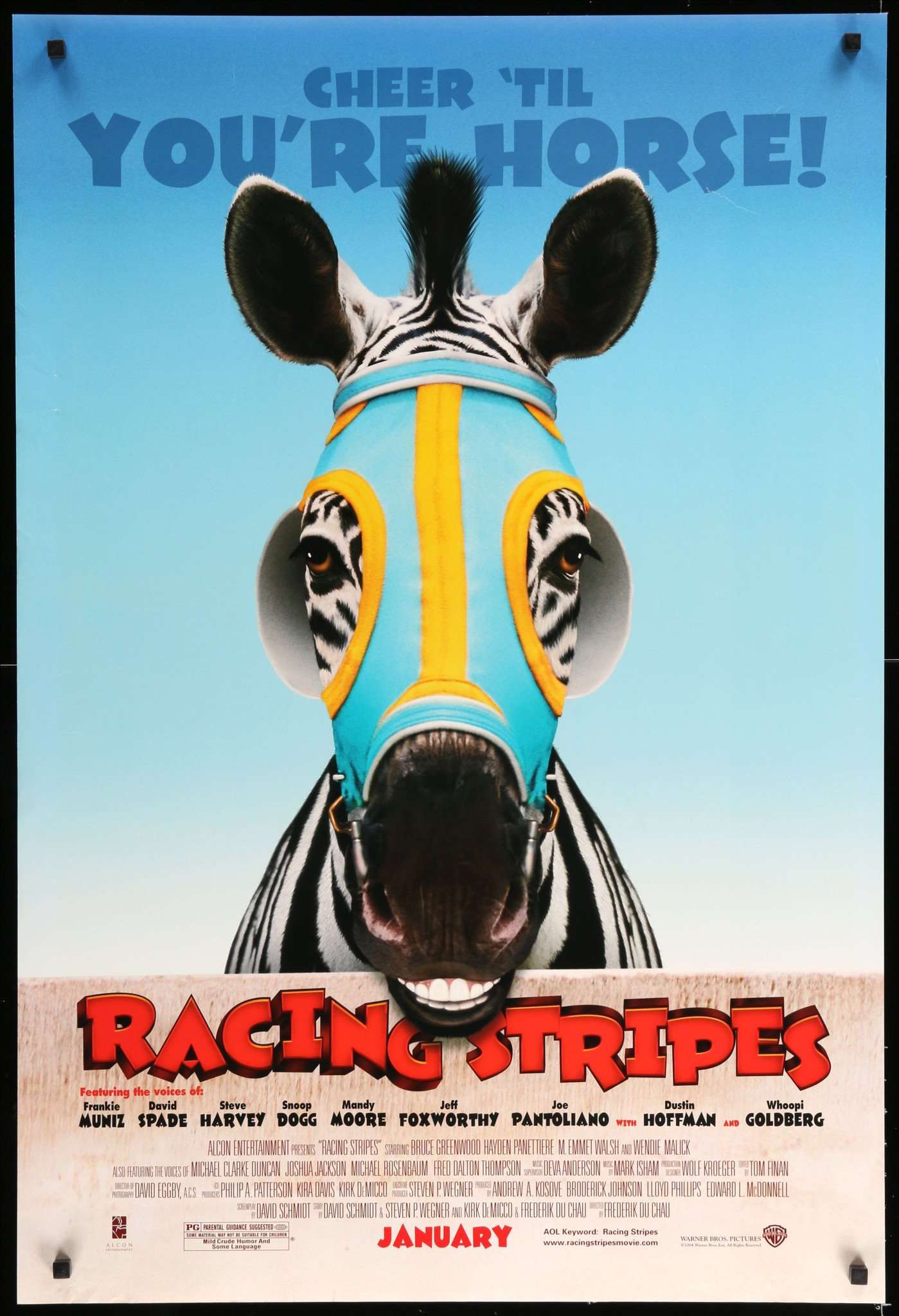 Racing Stripes Movie Poster
