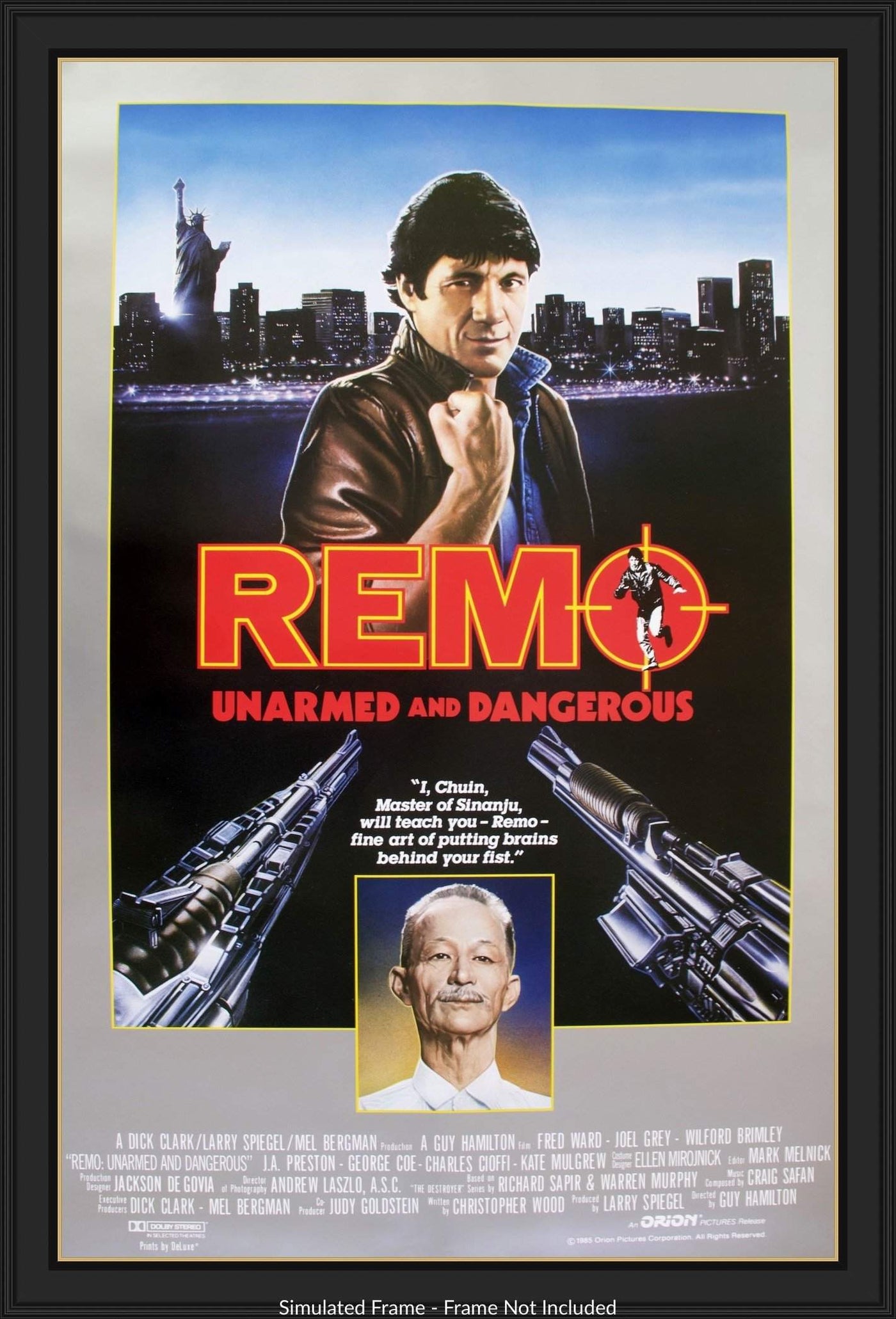 Remo Williams: The Adventure Begins (1985) One-Sheet Movie Poster ...