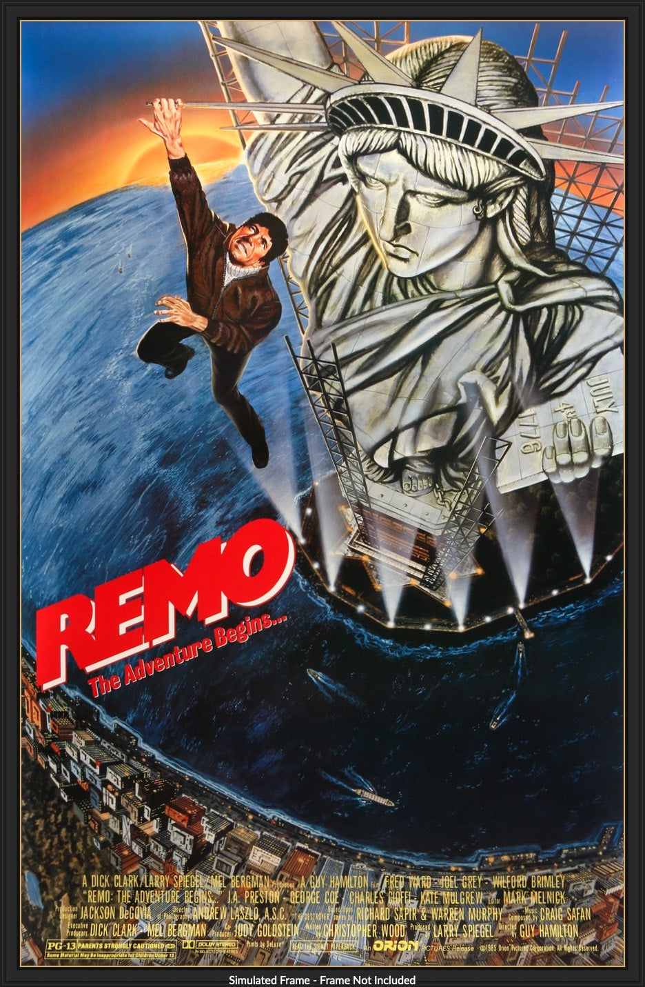 Remo Williams: The Adventure Begins (1985) One-Sheet Movie Poster ...