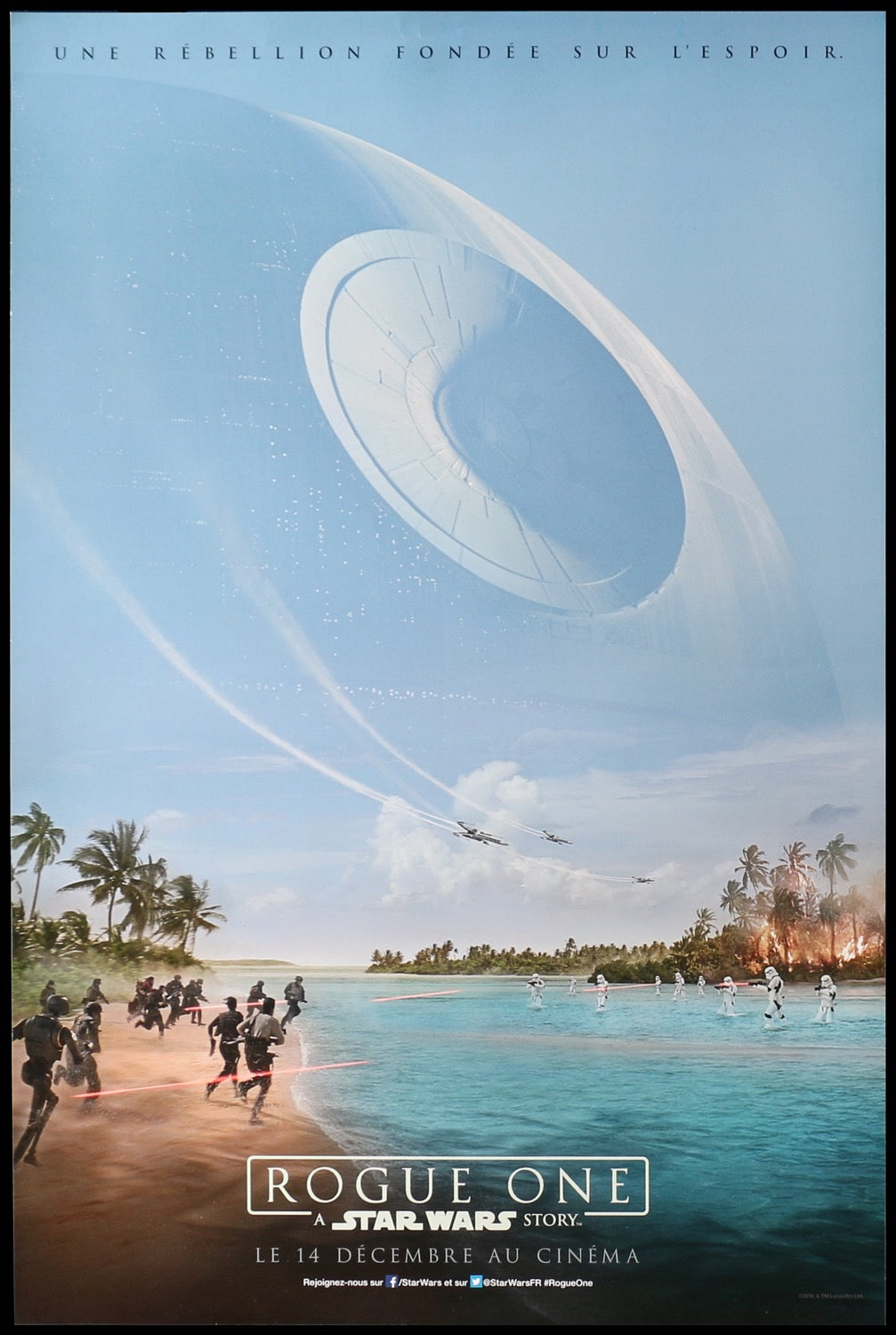 Rogue One: A Star Wars Story (2016) Original French Movie Poster ...