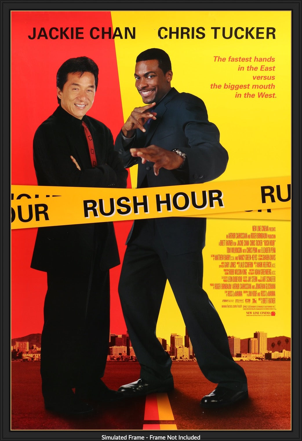 Rush Hour (1998) Original One-Sheet Movie Poster - Original Film Art ...