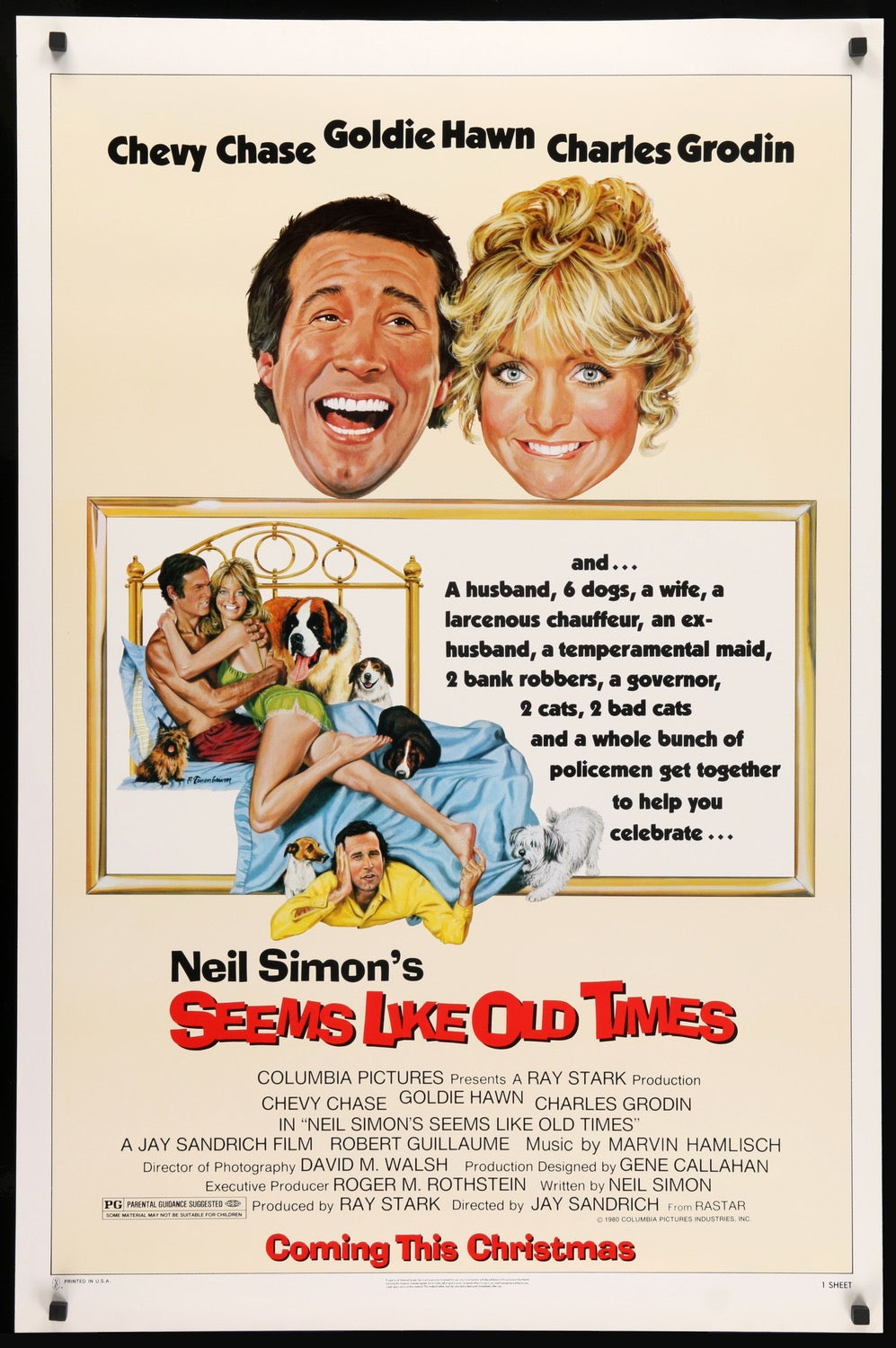 Seems Like Old Times (1980) Original One-Sheet Movie Poster - Original ...