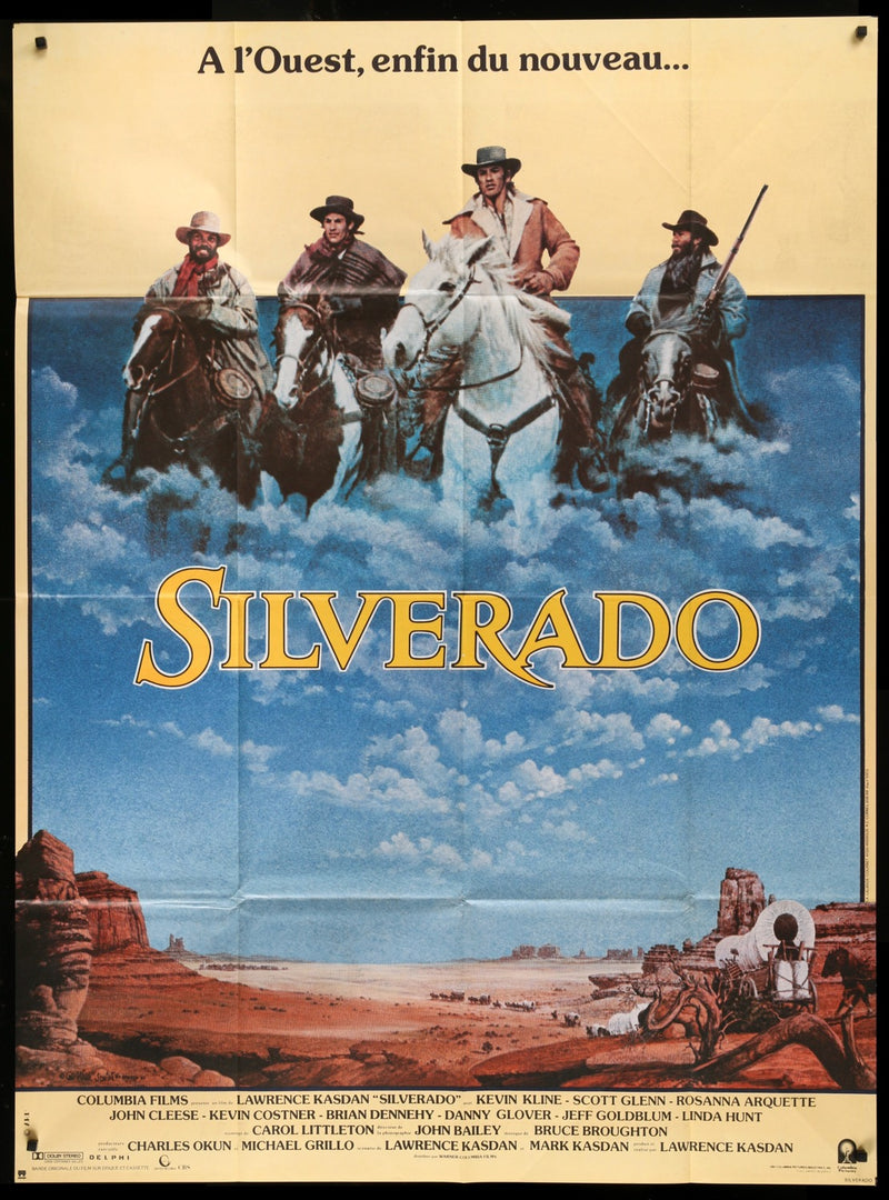 Silverado (1985) Original French Grande Movie Poster - Original Film ...