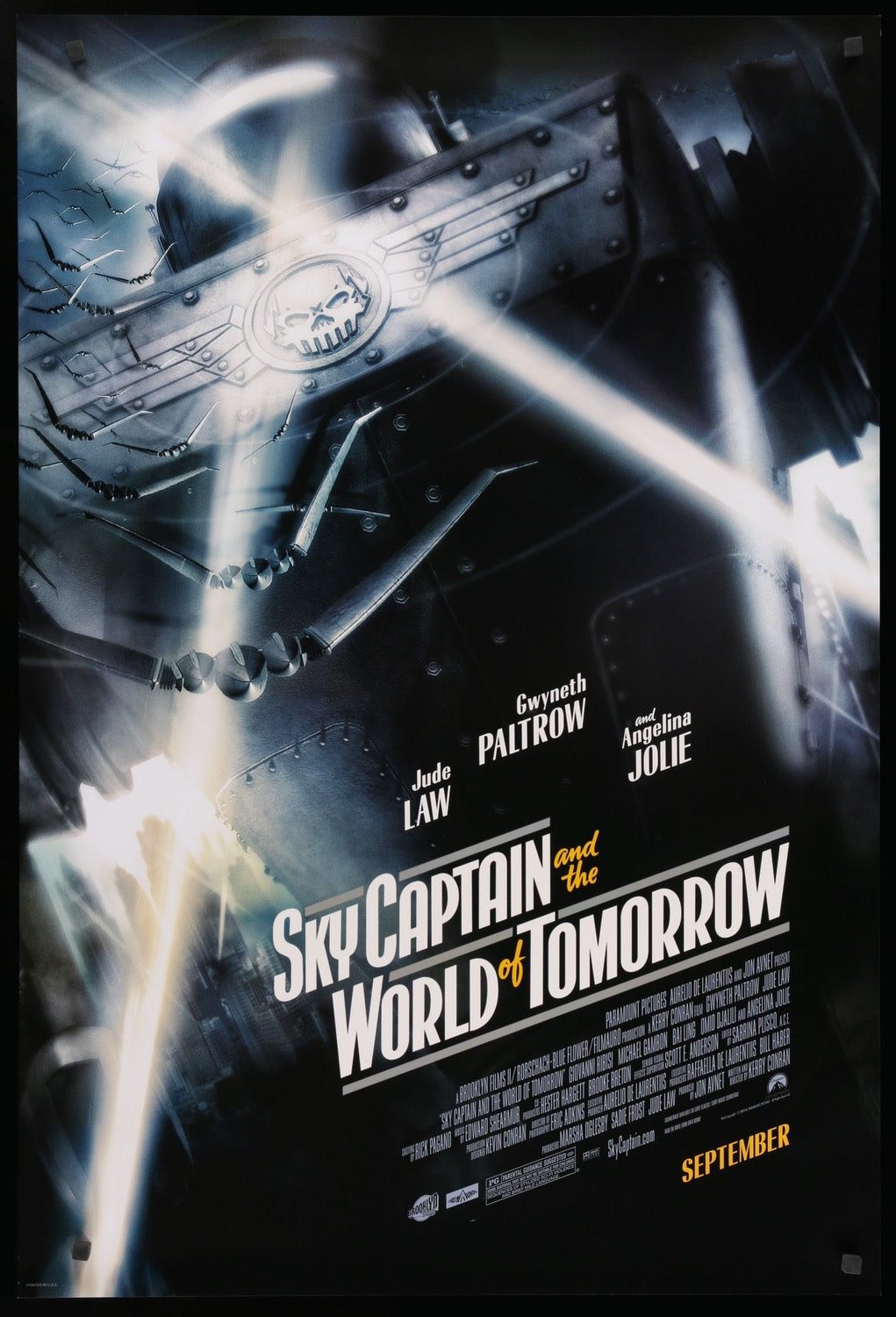 Sky Captain and the World of Tomorrow (2004) One-Sheet Movie Poster ...