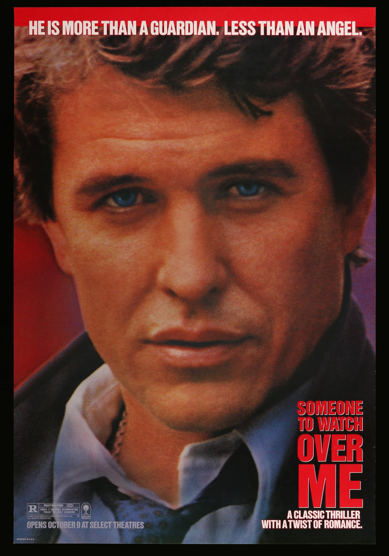 Someone to Watch Over Me (1987) Original One-Sheet Movie Poster ...