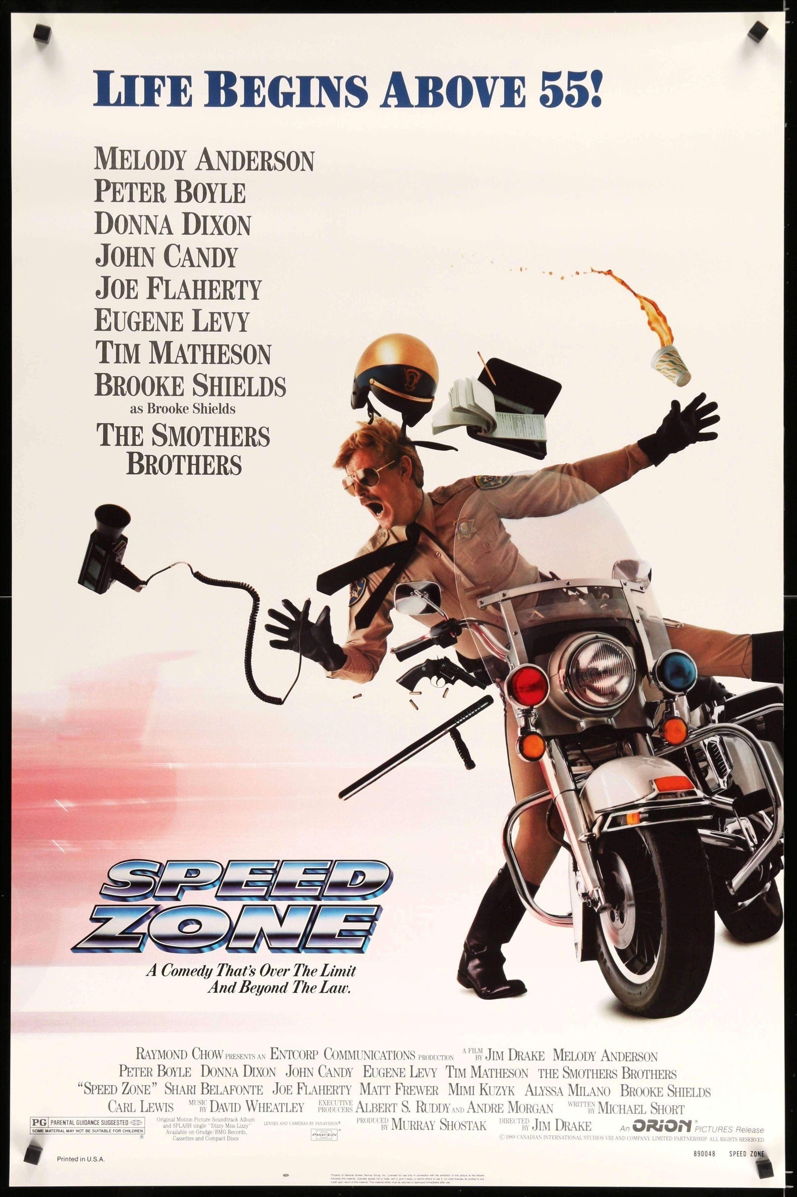 Speed Zone (1989) Original One-Sheet Movie Poster - Original Film Art ...
