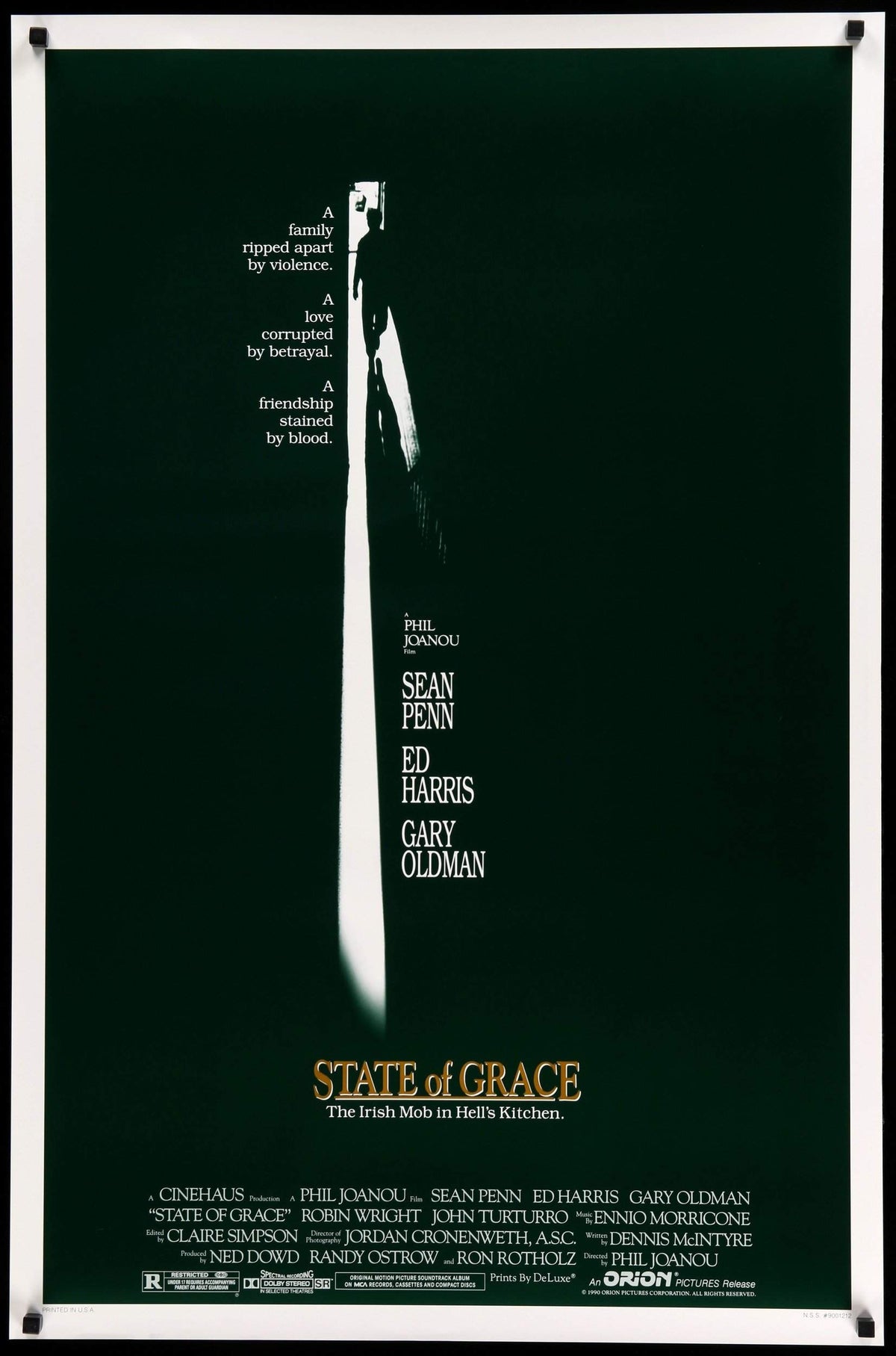 State of Grace (1990) Original One-Sheet Movie Poster - Original Film ...