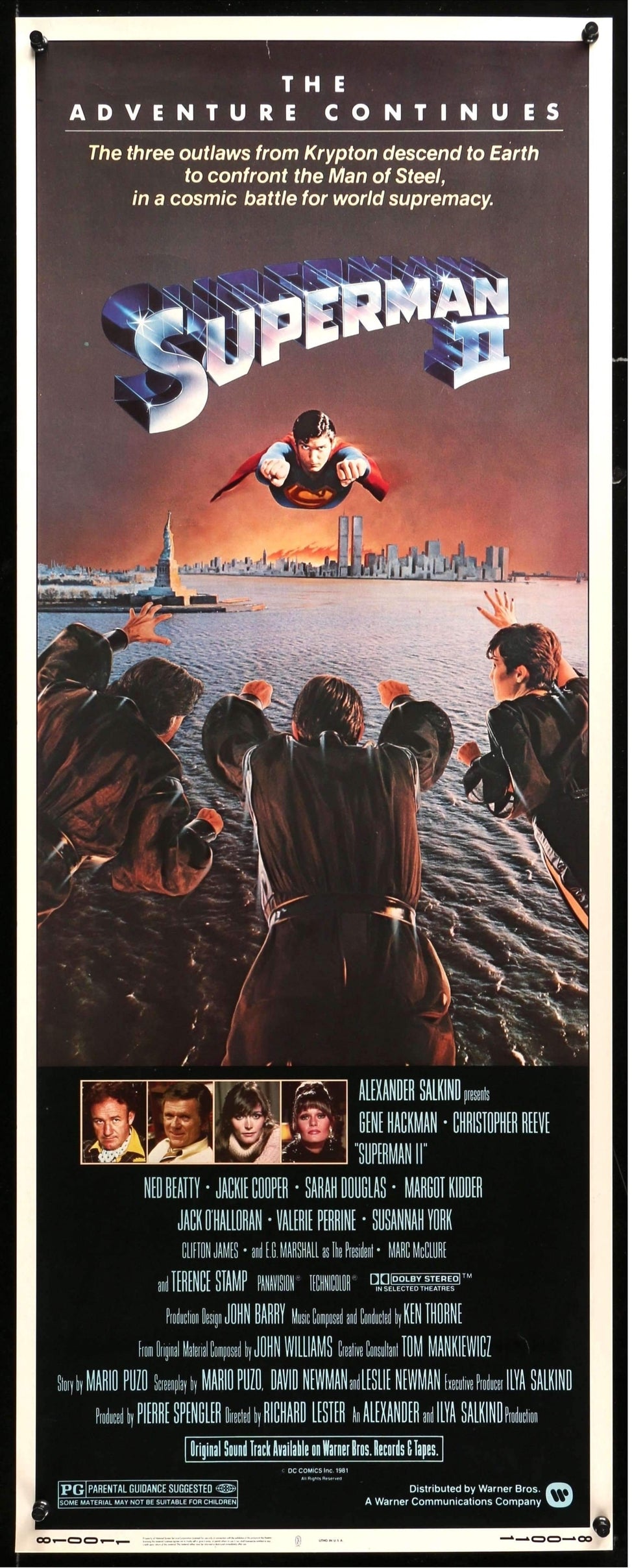 Superman 2 1980 Poster