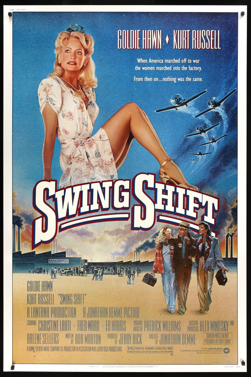 Swing Shift (1984) Original Forty by Sixty Movie Poster - Original Film ...